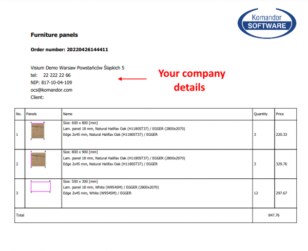 OCS – Komandor Software